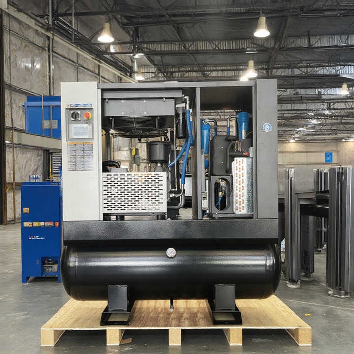 All-In-One Industrial compressors Rotary Screw with Integrated freeze ...