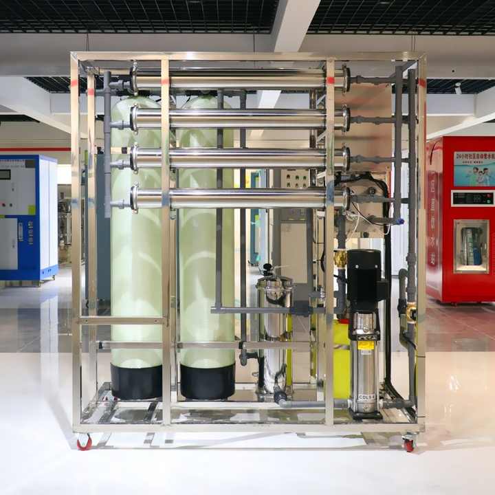 500L/Hour 100L/Hour Rain Ro Water Treatment Plant Solar Powered Ro ...