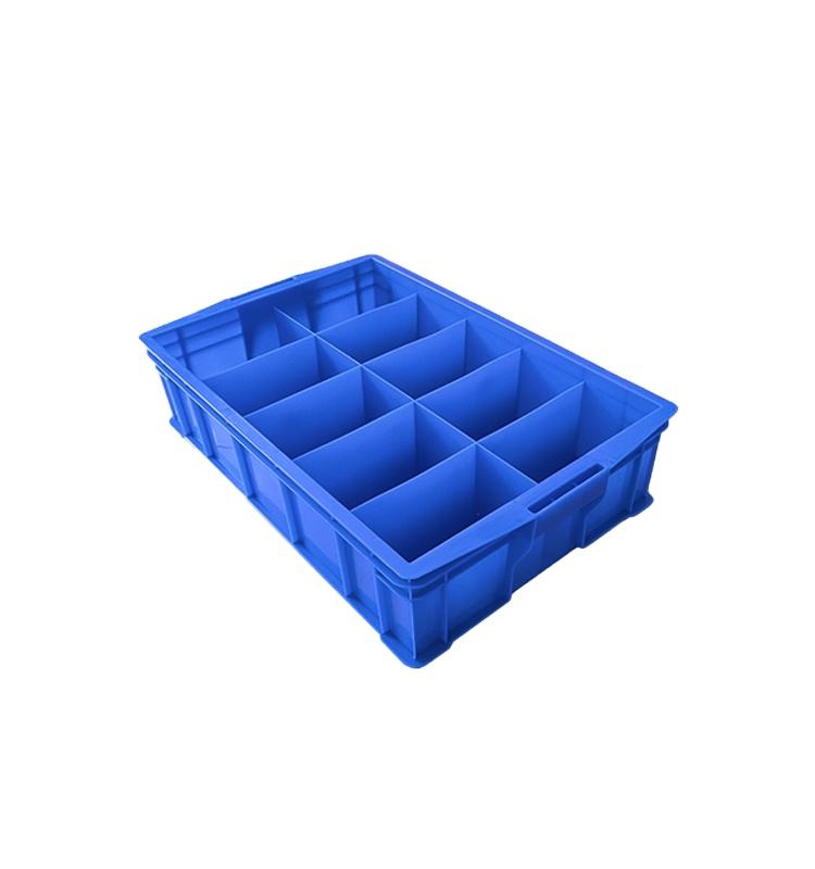XH Heavy Duty Plastic Solid Warehouse Storage Boxes with 10 Partitions ...
