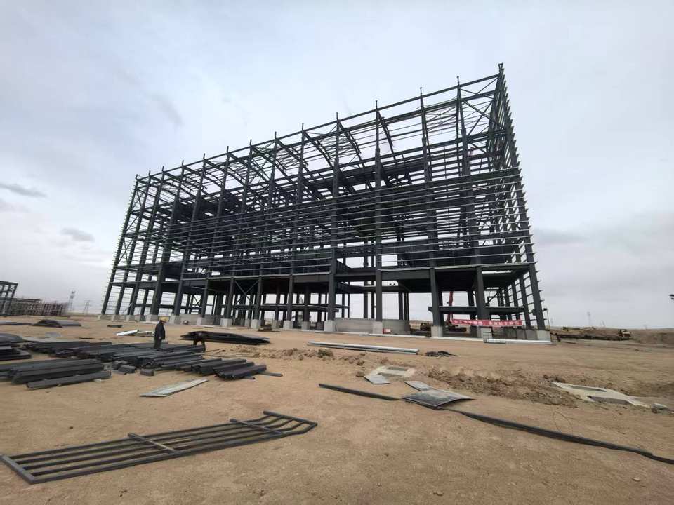 Modern Prefab Steel Warehouse for Office Building & Workshop with ...