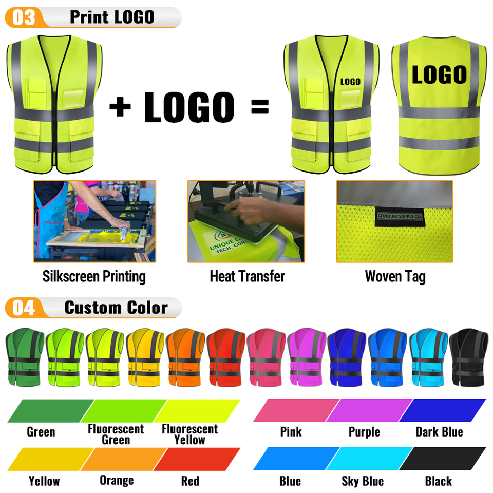 3m Tape Security Jacket for Men Safty Industrial Safety Reflective ...