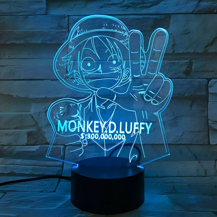 Roronoa Zoro Figure LED Night Light - Japanese Anime Gift