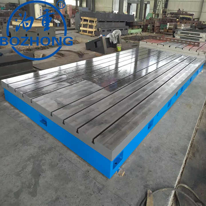 Cast Iron Surface Plate Measuring & Gauging Tool with Stand for Machine ...