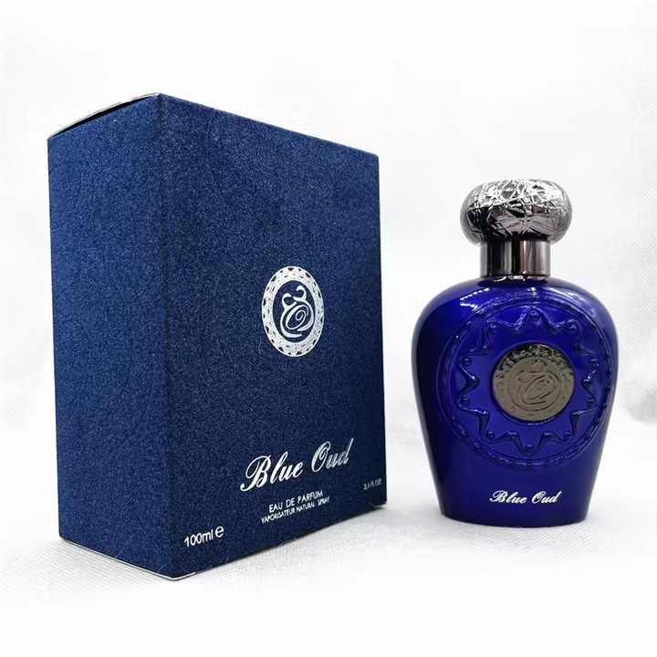Designer Blue OUD Blue Cotton Box Arabic Fragrance Quality Perfume ...