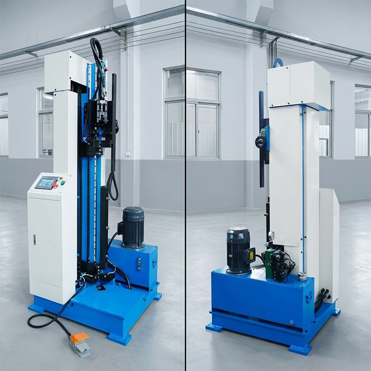 Full Automatic Vertical Hydraulic Seam Stitcher Machine for Round Metal ...