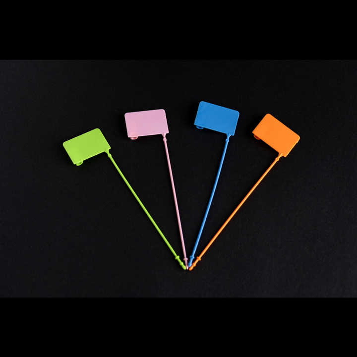 Return Voucher Cut Invalid Words Blank Plastic Security Labels