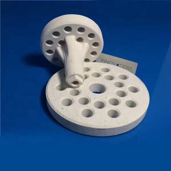 INNOVACERA Mullite Ceramic Tubes for Thermocouple Furnace Muffle Tubes ...
