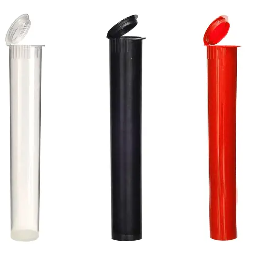 Custom Packaging - Pop Top Tube Container Child Resistant