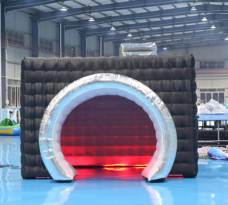 New Design Inflatable Cube Tent With LED Light Inflatable Photo Camera ...
