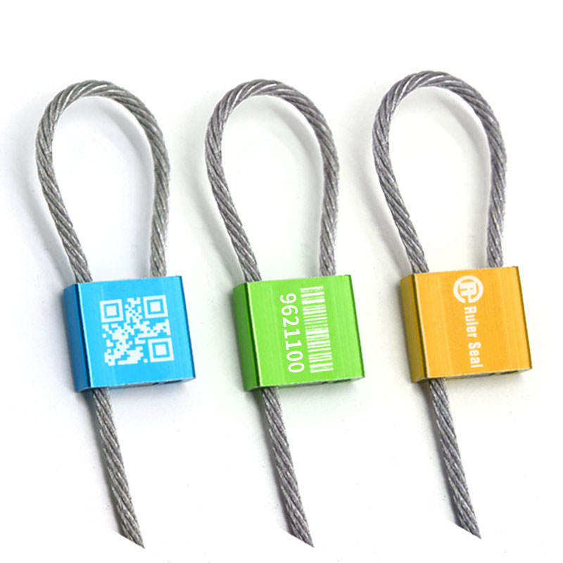 REC103 Self Lock Galvanized Wire Cable Lock Seal with Aluminum Alloy ...