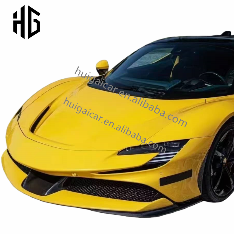 Vehicle Modification Carbon Fiber Car Front Bumper OEM Style Engine ...