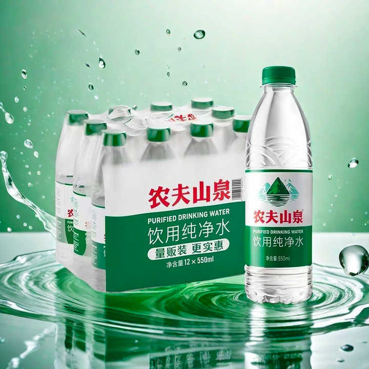Nongfu Spring Mineral Water - Direct Supply 550ml Bottles