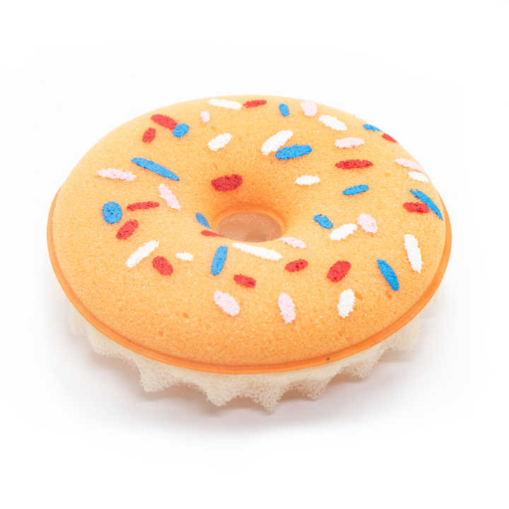 Eco-friendly Cute Doughnut Design Dishwashing Sponge Kitchen Cleaning ...