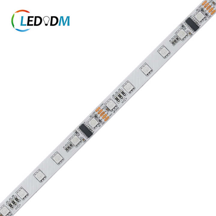 5050 RGB LED Strip Addressable DMX512 TM512 UCS512 Smart SMD5050 60LEDs ...