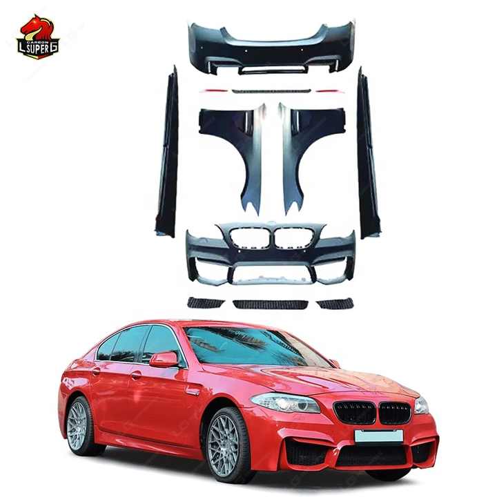 F10 M4 Style Body Kit for BMW 5 Series - Easy Install