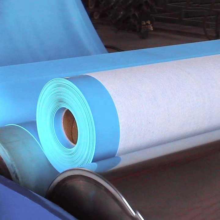 Factory Fleece Back Type PVC Roof Sheet - Waterproof Membrane