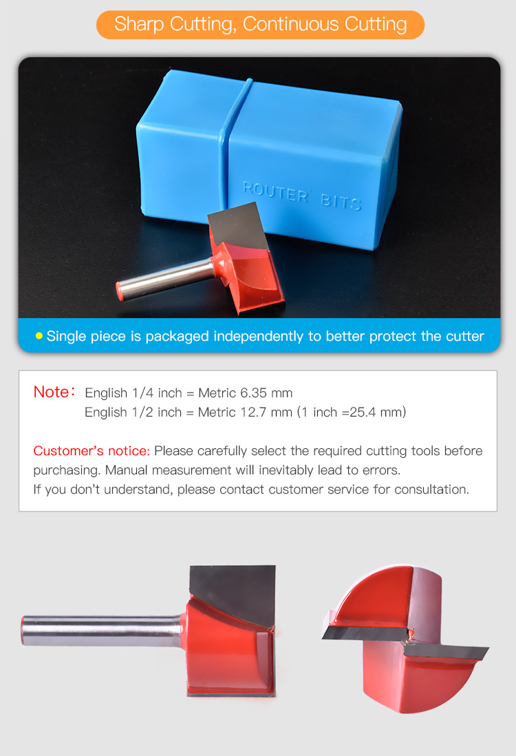 Startnow 5 Cái Làm Sạch Dưới Router Bits Cho Bảng Hữu Cơ Mdf Gỗ Pvc Cn ...