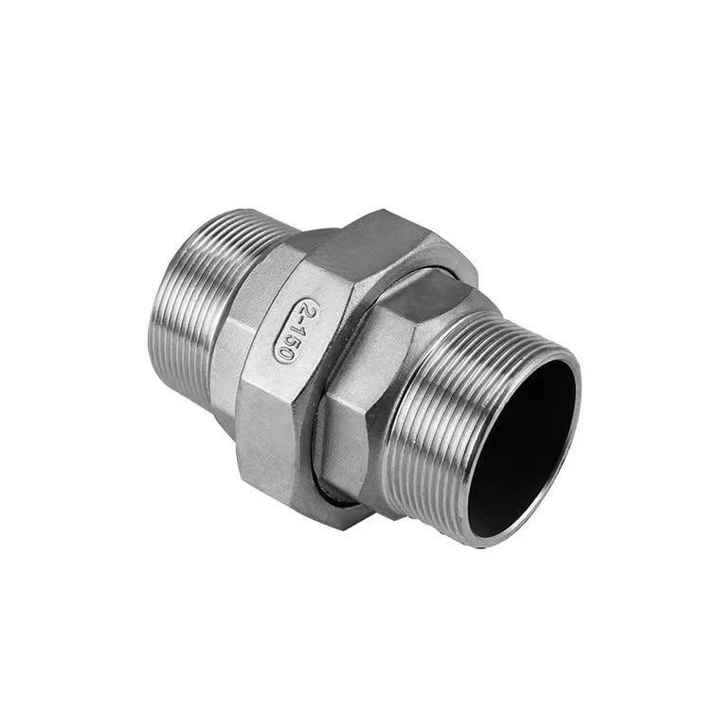 Stainless steel connection fittings male copper coupling tube female ...
