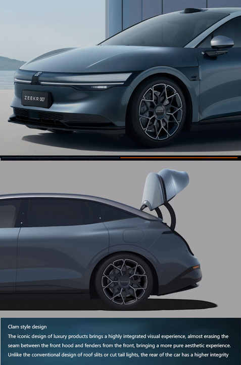 Zeeker 007 2025 Long Range RWD Intelligent Driving Edition 100kWh Pure ...