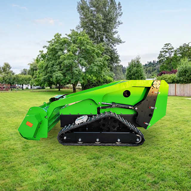 All-terrain RC Crawler tandem Mower Remote Control Intelligent Robot ...