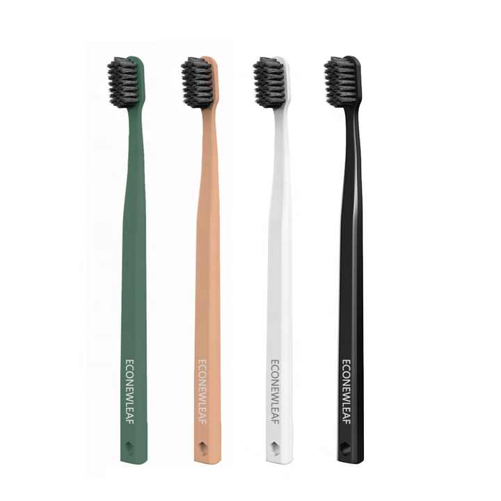 Customized Logo Eco-friendly Toothbrush Corn Starch PLA Material ...