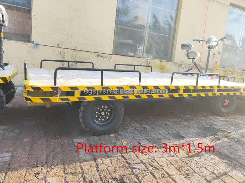 Electric Carry Wagon With 4 Wheels Load Capacity Warehouse Truck Garden ...