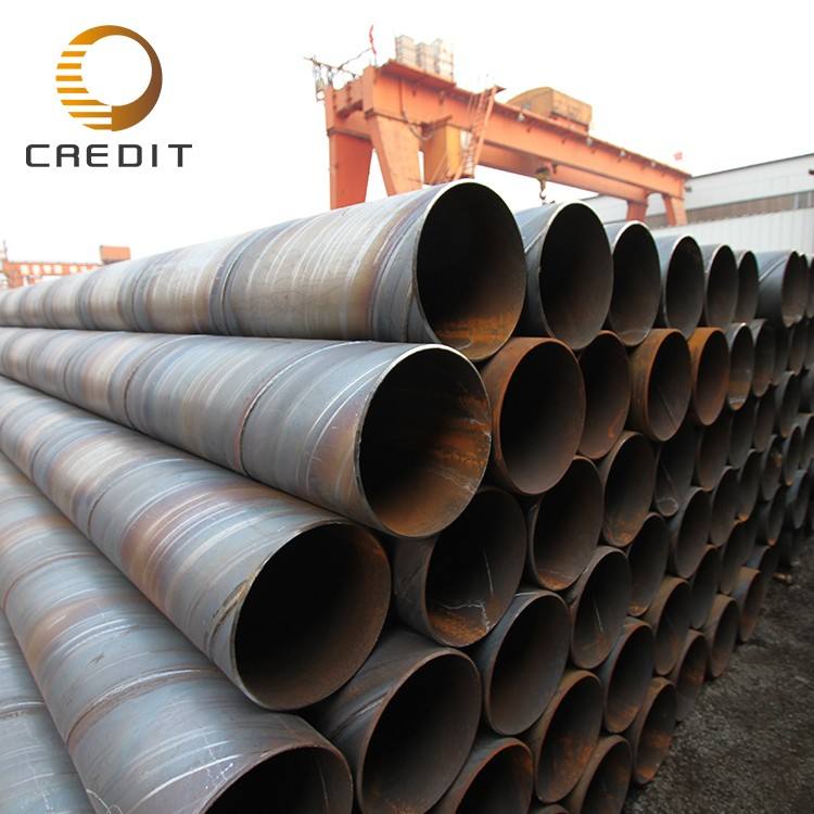 Oil/Gas/Liquid Transport Pipes Spiral Submerged-Arc Welded Pipes SSAW ...