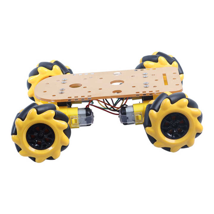 DIY Kit Sasis Mobil Robot Pintar 4WD Chassis Robot Roda Omni| Alibaba.com