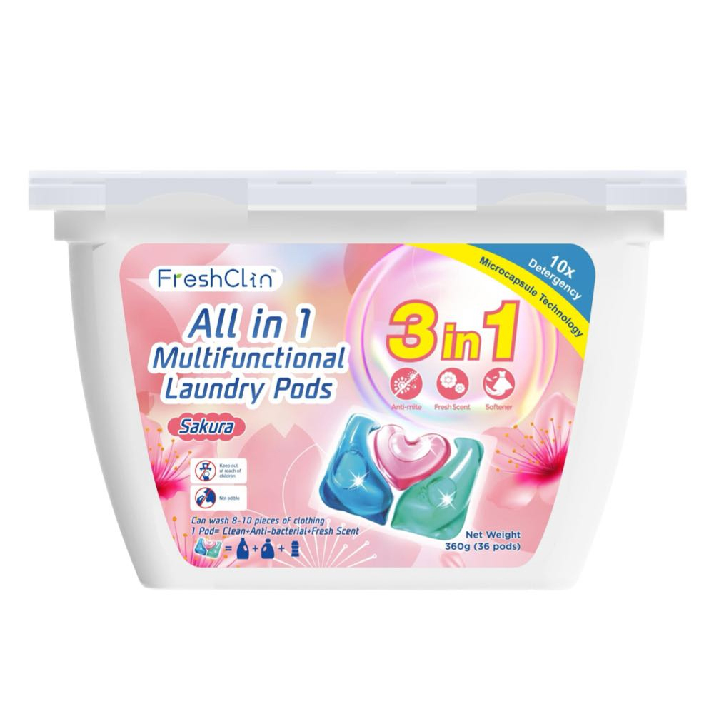 OEM 3in1 Clothes Washing Detergent Pods - Sustainable & Effective