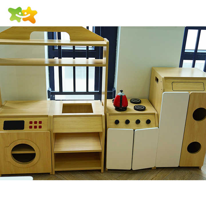 Wooden Childcare Center Set Classroom Design Kids Daycare Furniture ...