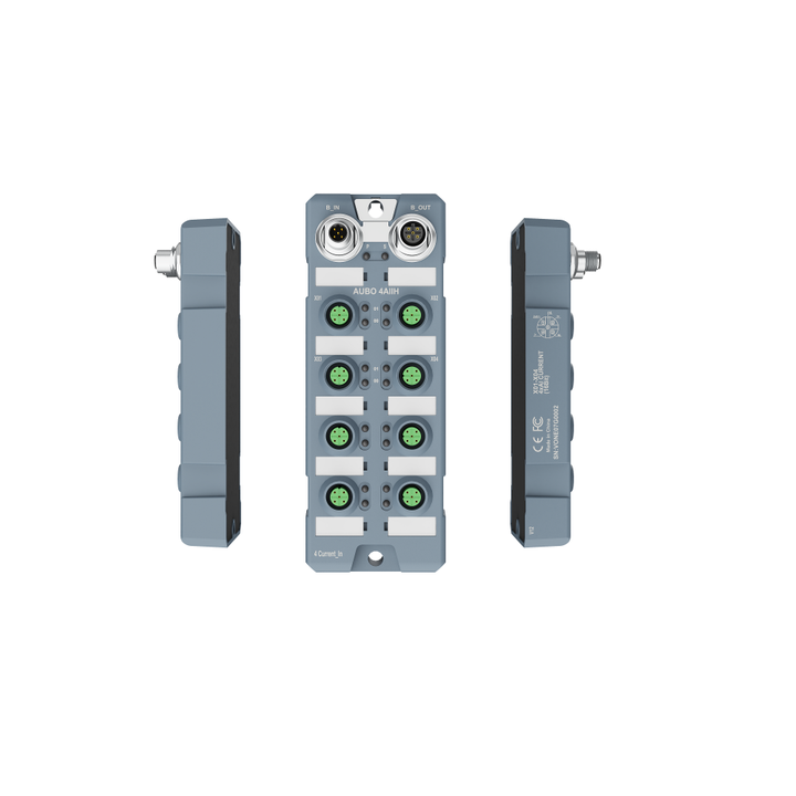 YULIAN 16-Bit Resolution High-Precision IP67 4-Channel Analog Input ...