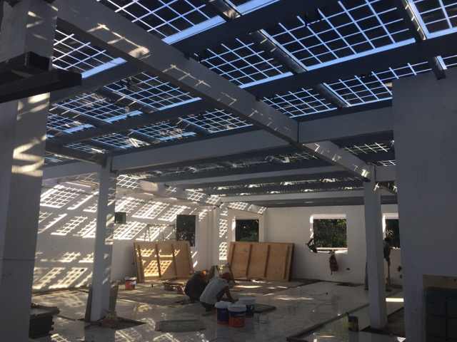 Transparent BIPV Double Glass PV Photovoltaic Solar Panels