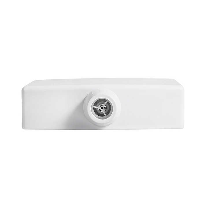 White Plastic Dual Flush Toilet Tank - Efficient & Durable