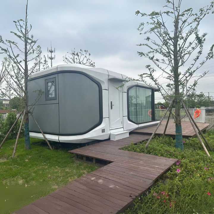 FMX Contemporary Design Expandable Container House Prefab Space Capsule ...