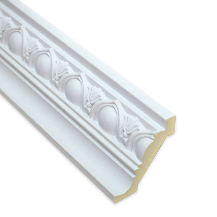 Interior/Exterior Polyurethane Decorative Ceiling Cornice Panel Crown ...