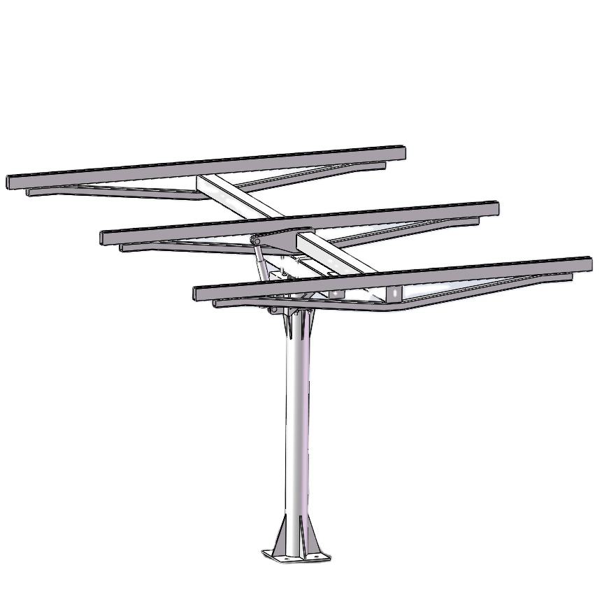 1KW Dual Axis Solar Panel Tracking System All Key Components Included ...