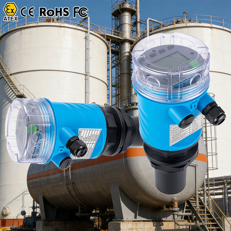 Water Height Sensor Fuel tank Gauge Ultrasonic Water Level Sensor ...