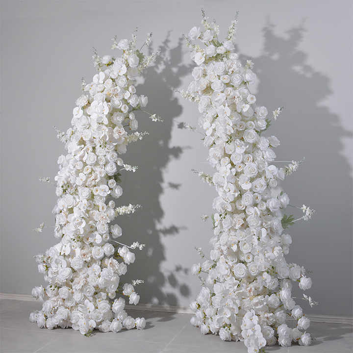 Wholesale Wedding Arch Horn with Flower Backdrop Horn Arch