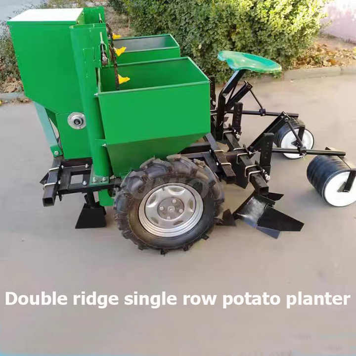 Mini Tractor Mounted 1 Row Potato Planter - Efficient Seeding