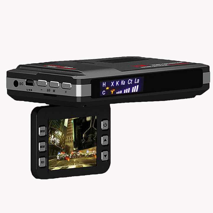 2in1 Dash Camera & Radar Detector for Car - Car Dash Video Camera