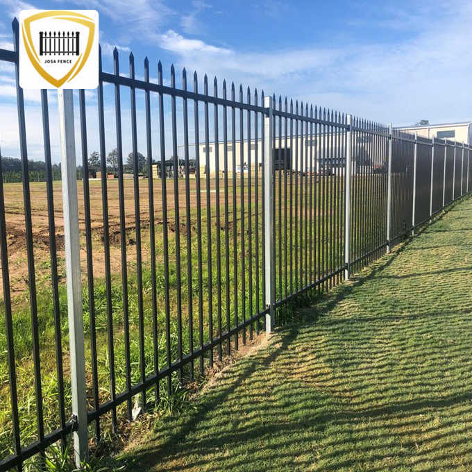 Heavy Duty 8x8 Wrought Iron Fence Panels - Durable & Stylish