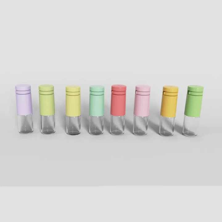 3ml 5ml 7ml 10ml Gouache Mixing Glass Vials - Dual Chamber
