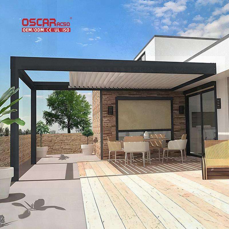 Gazebos Pergolas with Waterproof Roof Design Garden Patio Backyard ...
