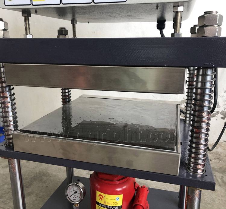50 Ton Rubber Mat Flat Plate Hot Vulcanizing Press Machine
