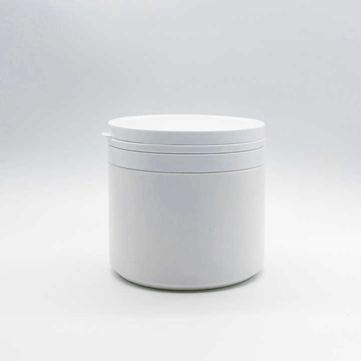 Tear-Off Cap Empty HDPE 550ml 900ml 1Kg Capsules White Round Plastic ...