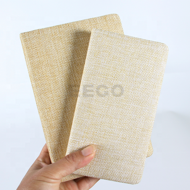 Stylish Canvas Cover Notebooks - Customizable & Durable