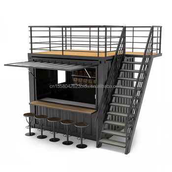 10ft Mini Pop-up Shop Container Kiosk for Coffee, Fast Food, and ...