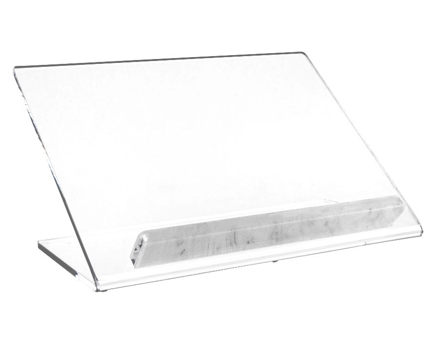 Wholesale Judaica Acrylic Book Shelf - Lucite Luxe Tabletop Shtender