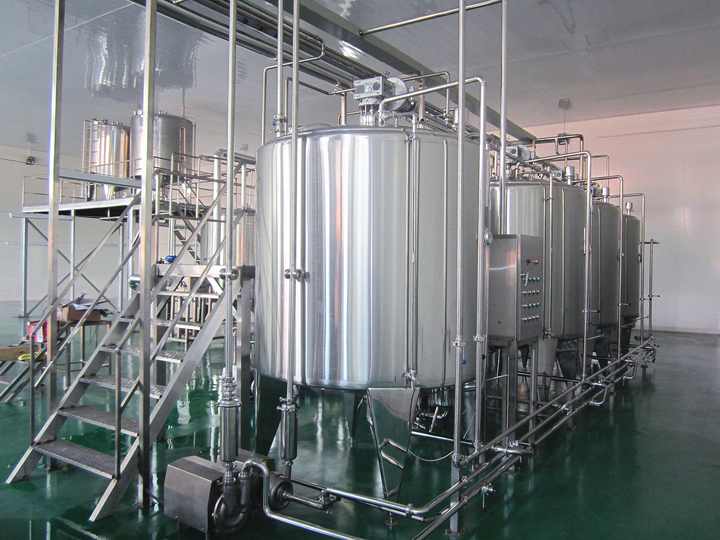 Complete Milk Processing Plant - High Productivity Equipment