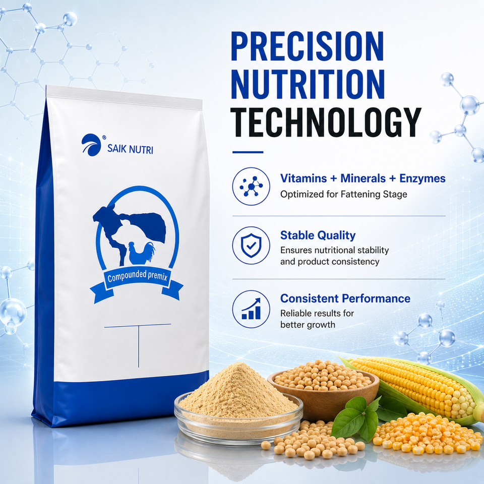 SAIK Swine Booster 4% Pig Compound Premix Feed Additives Vitamins ...